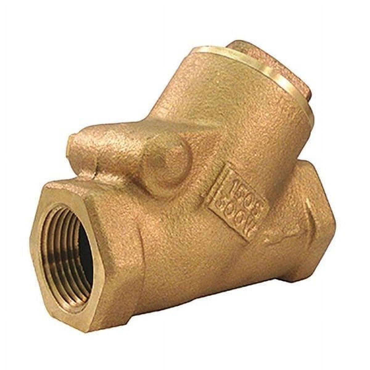 Milwaukee Valve Swing Y Check Valve,1-1/2" - Walmart.com