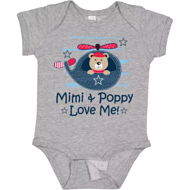 Mimi And Poppy Love Me Grandchild Baby Bodysuit From Grandkids Infant ...
