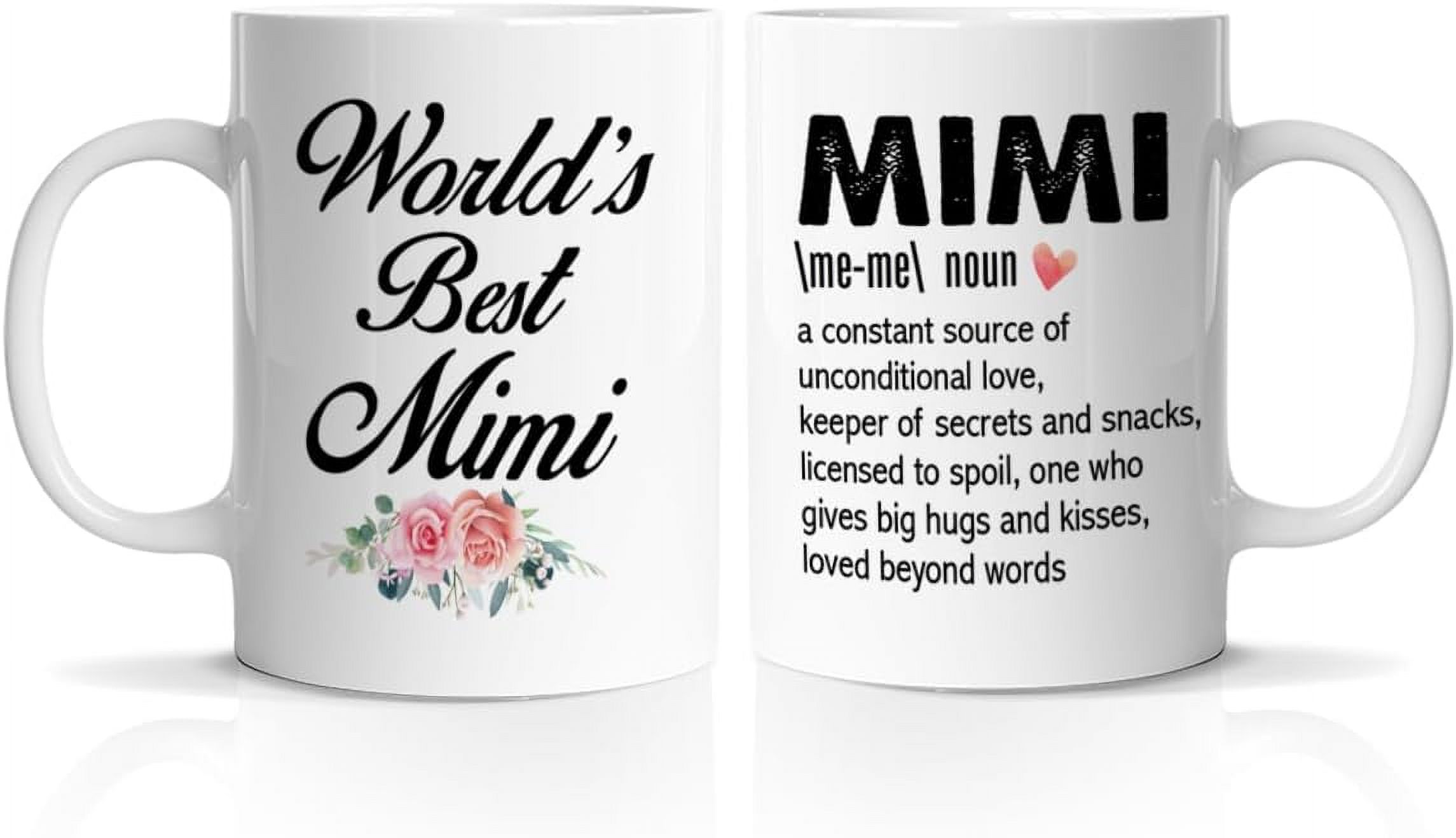 Mimi Coffee Mug, Mimi Gifts From Granddaughter Grandson, World''s Best ...