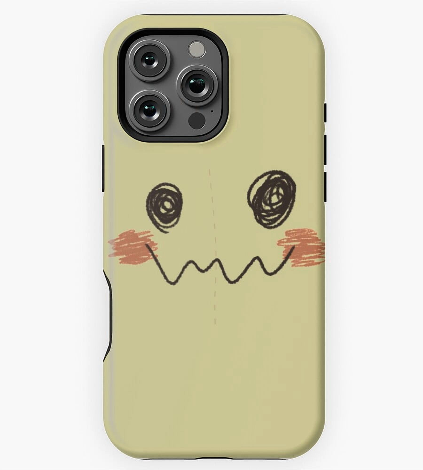 Mimi Face Creepy Horror Art GA2311 Phone Case for iPhone 11 to 17 Pro ...
