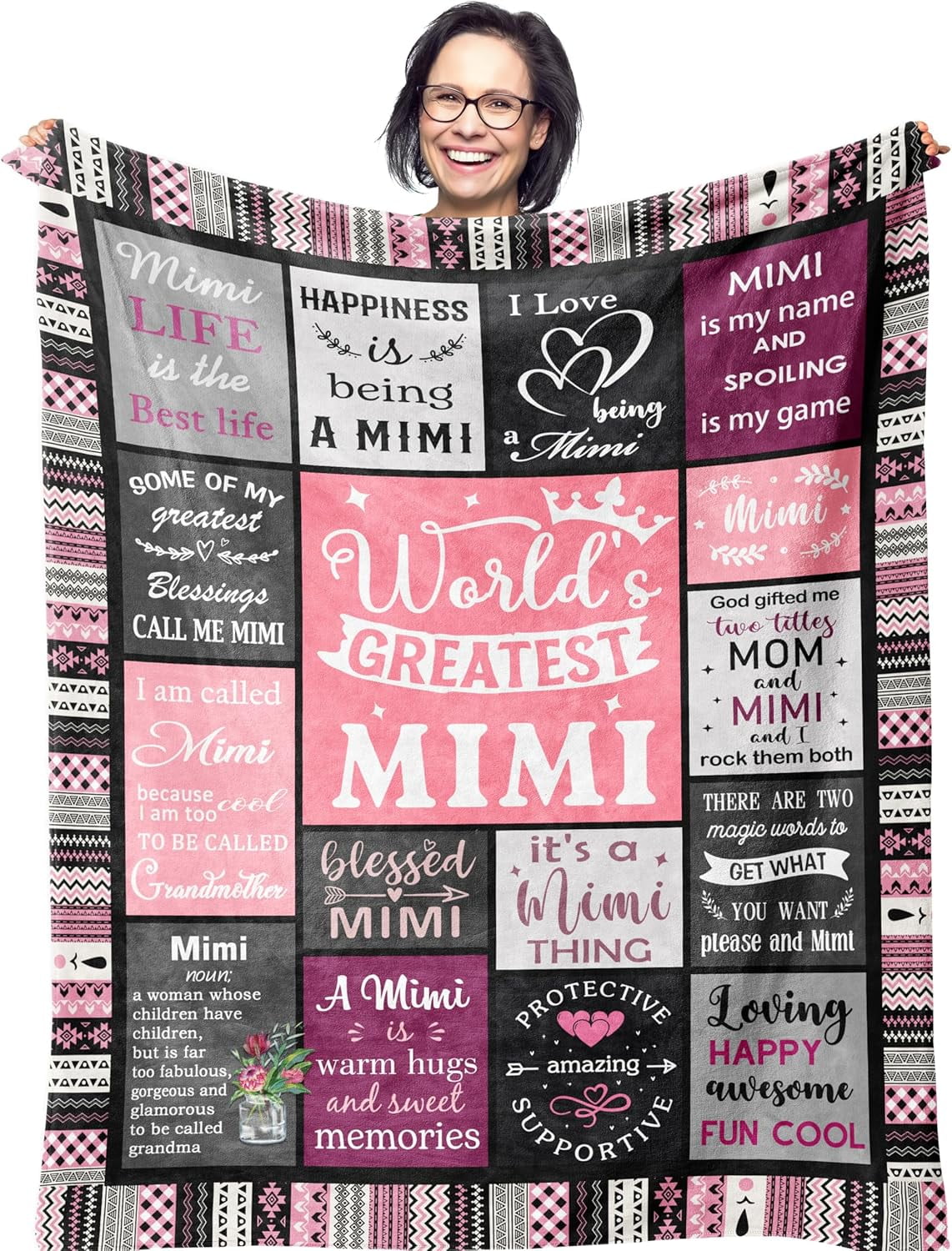 Mimi Gifts for Grandma, Birthday Gifts for Mimi, Grandma Bday Gift ...