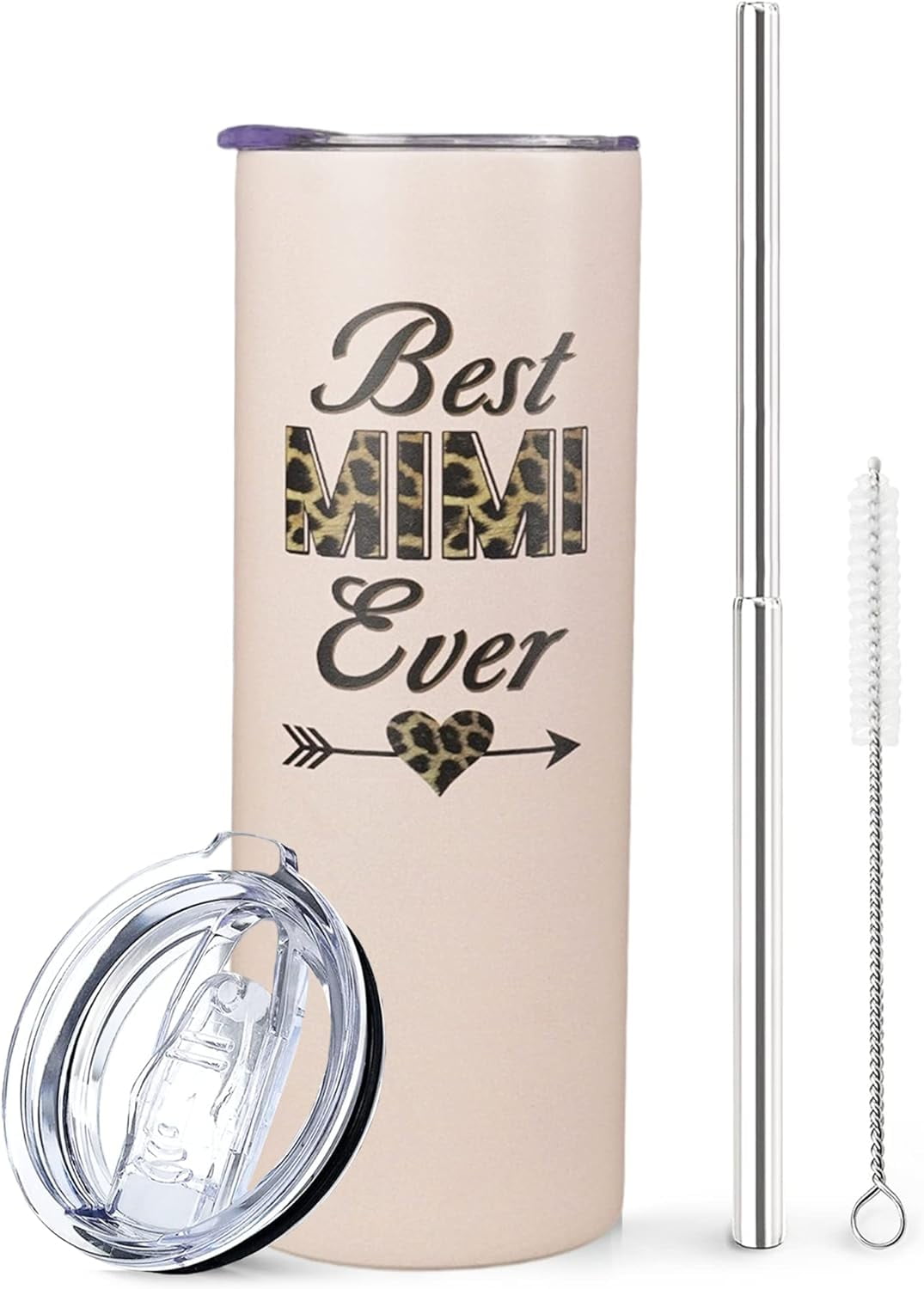 Mimi Tumbler with Lid and Straw- Mimi Gifts, Grandma Birthday Gifts ...