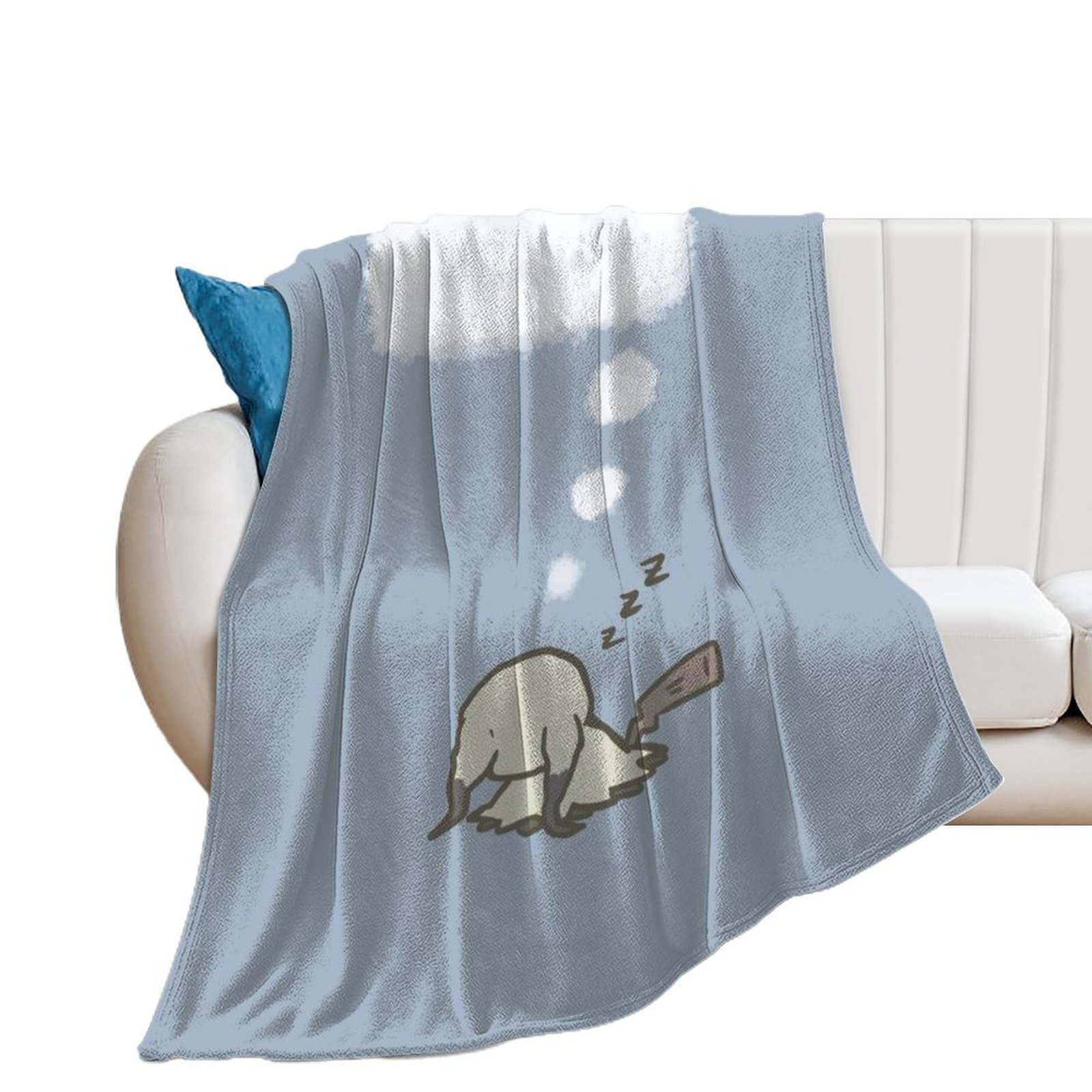 Mimi-kyu Throw Blanket Flannel Anime for Girls Boys Men Women Mimi-kyu ...