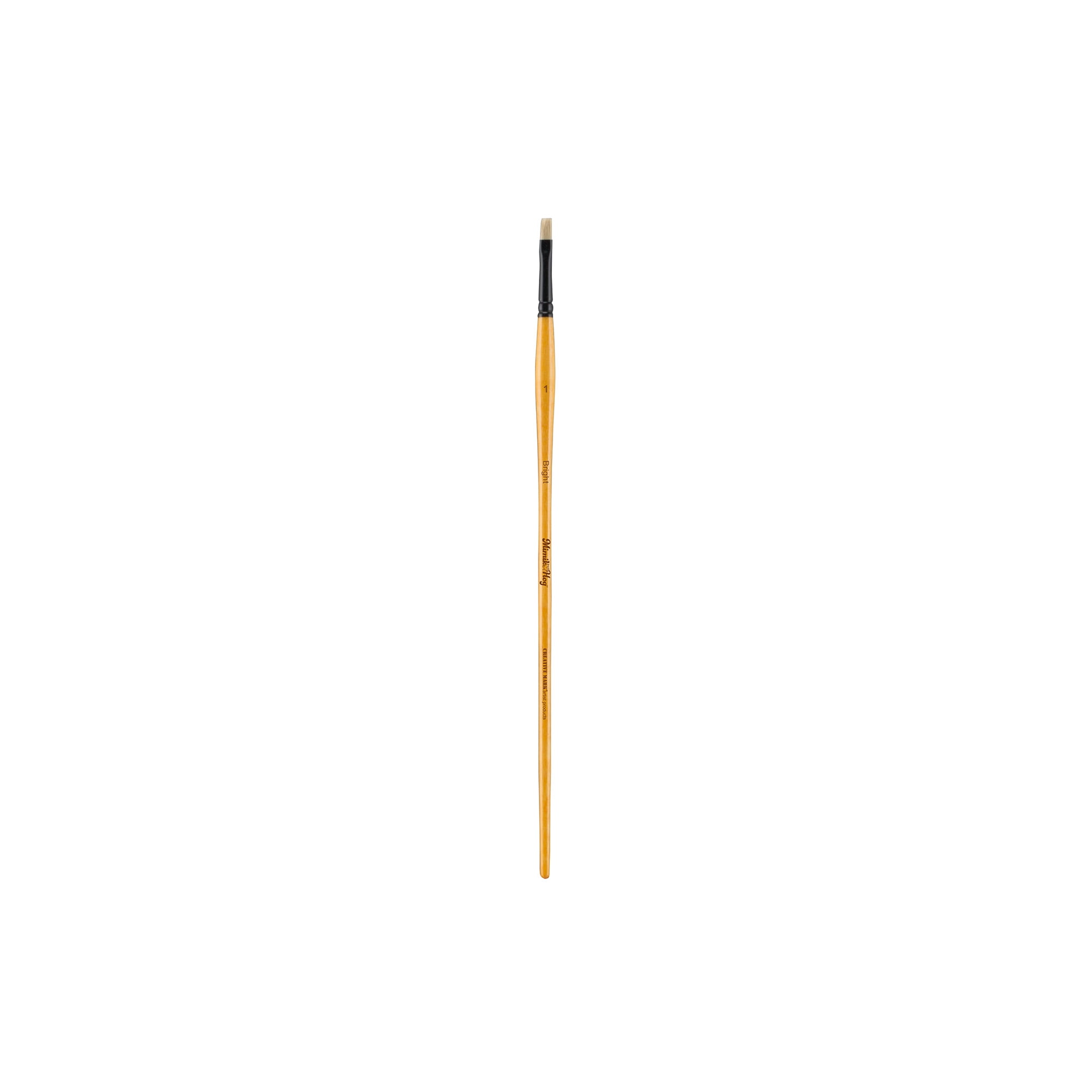 Mimik Hog Professional Synthetic Hog Bristle Paint Brush - Versatile ...