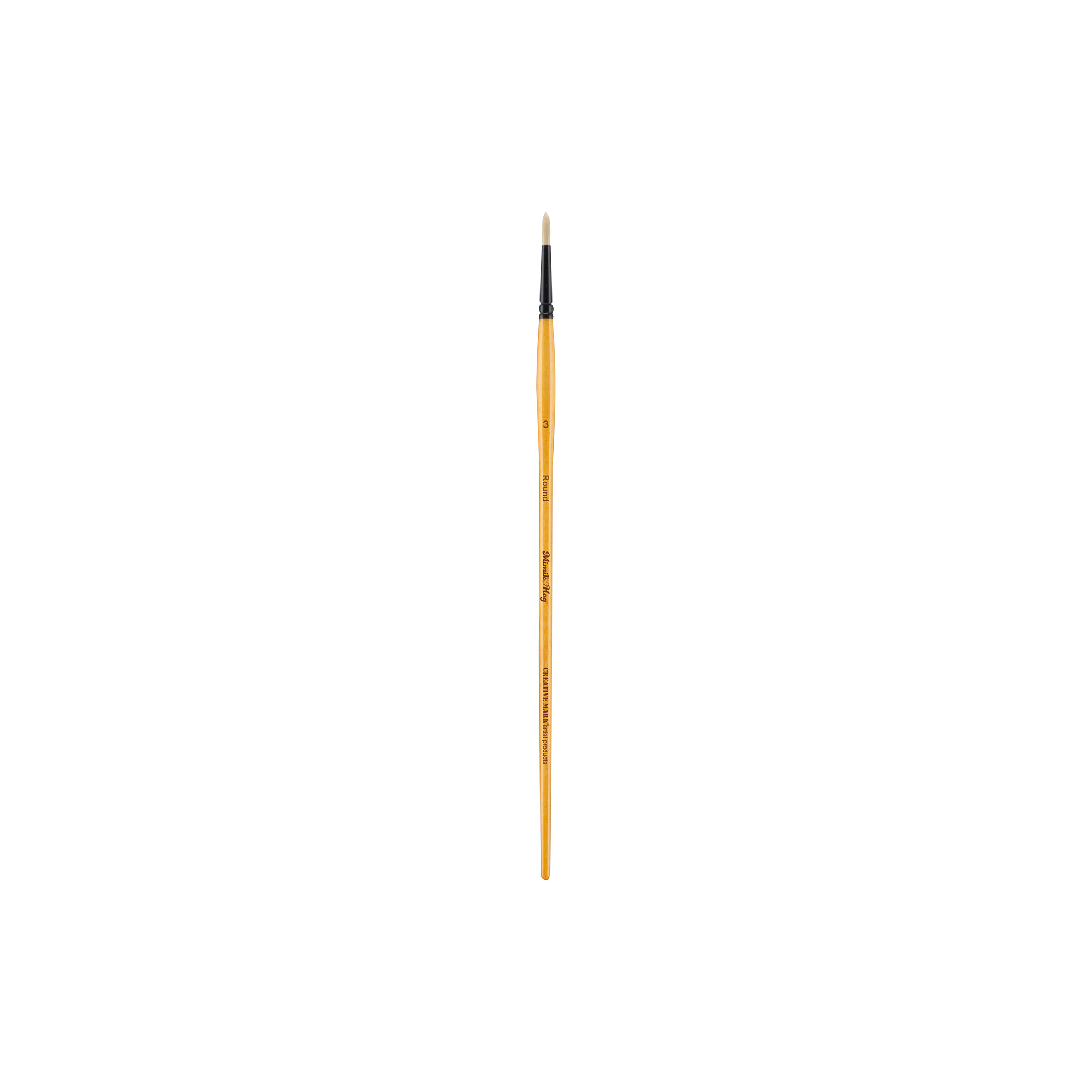 Mimik Hog Professional Synthetic Hog Bristle Paint Brush - Versatile ...