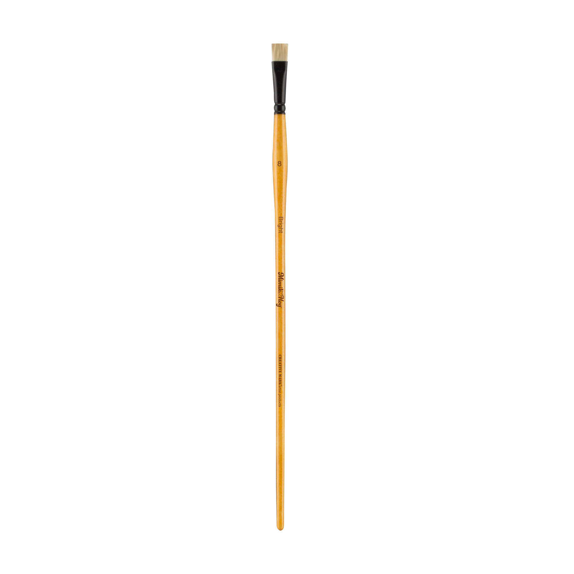 Mimik Hog Professional Synthetic Hog Bristle Paint Brush - Versatile ...