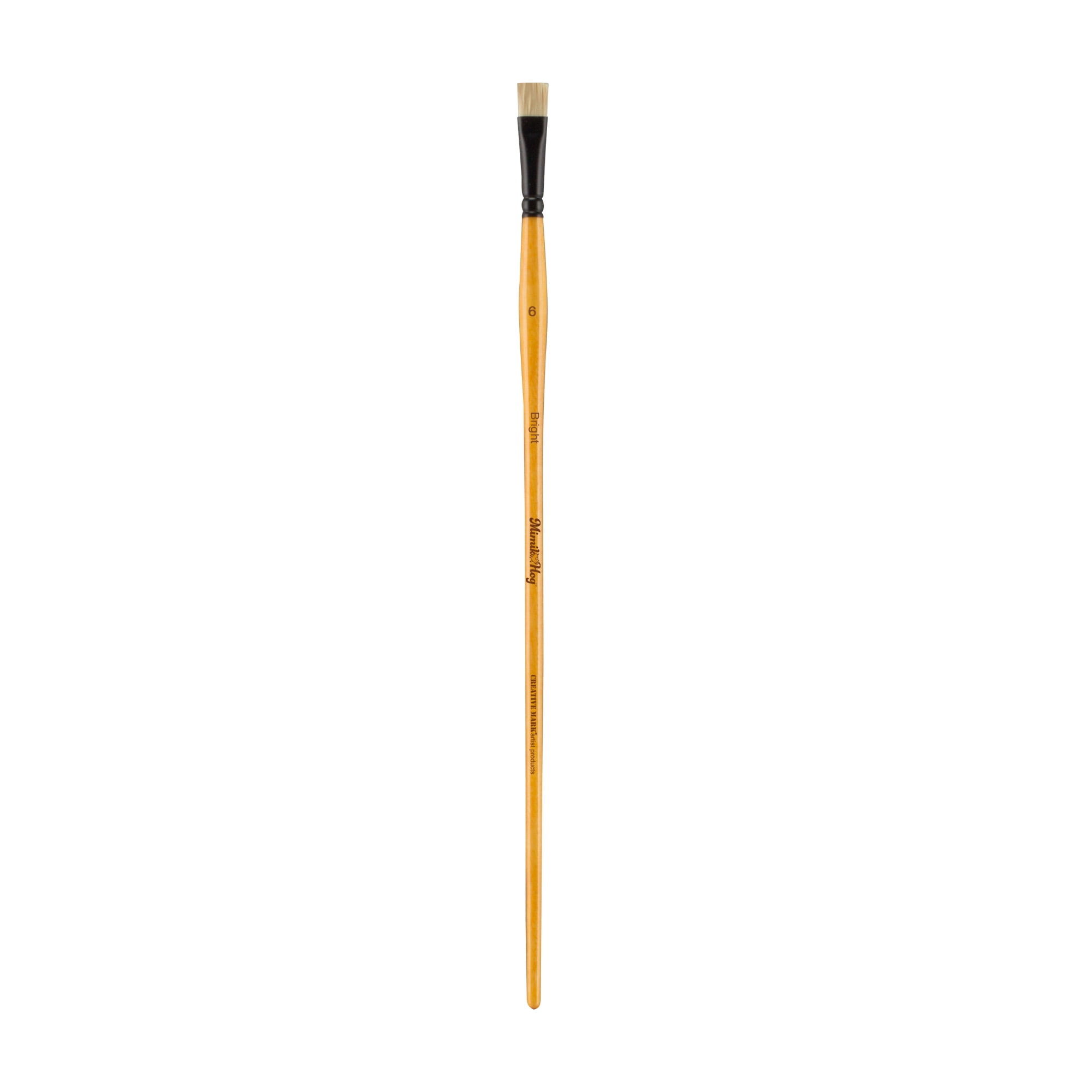 Mimik Hog Professional Synthetic Hog Bristle Paint Brush - Versatile ...