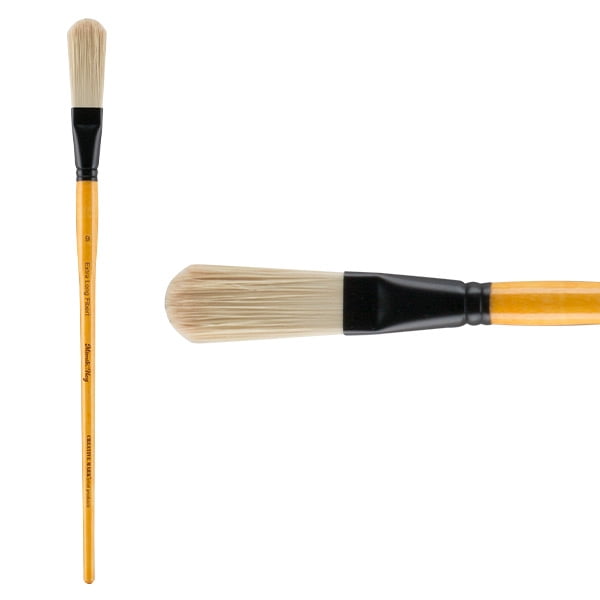 Mimik Hog Professional Synthetic Hog Bristle Paint Brush- Versatile ...