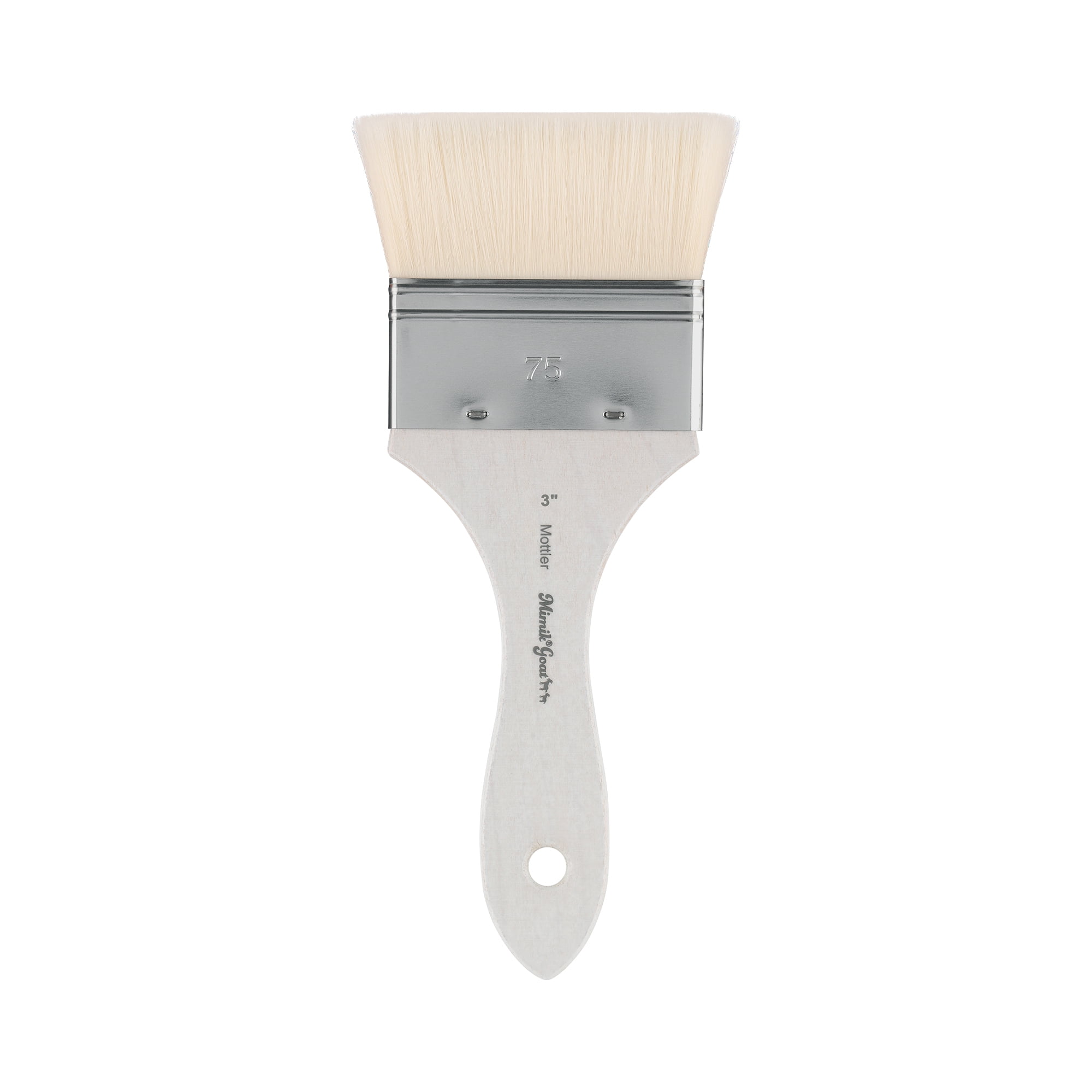 Creative Mark Mimik Synthetic Goat Hair Mottler Paint Brush 3" - Short ...