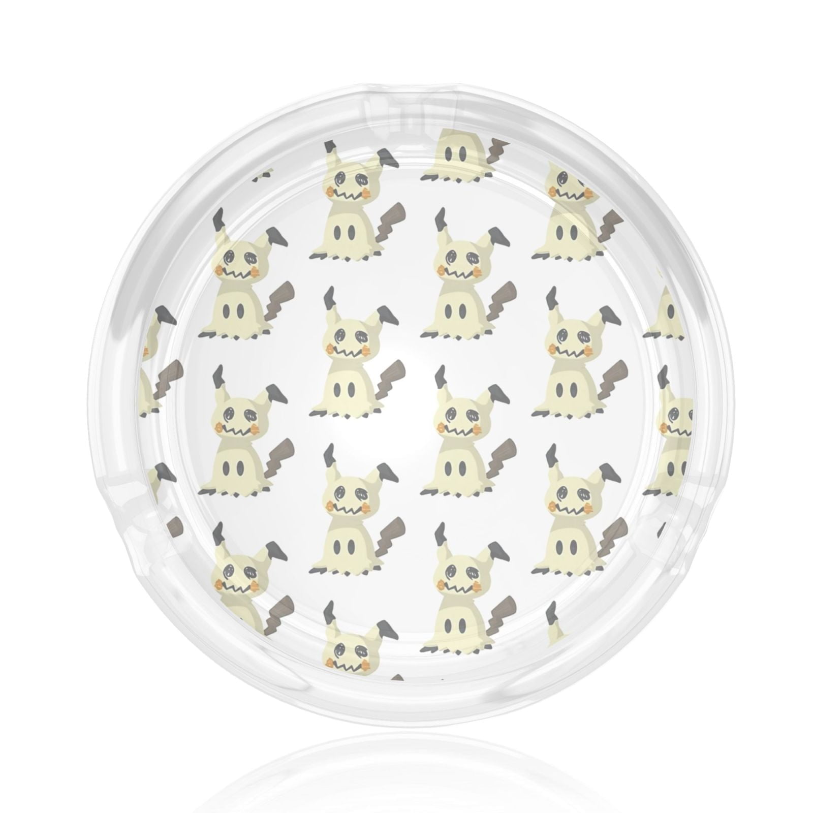 Mimikyu Round Glass Ashtray 3d Printing For Indoor And Outdoor, Home ...