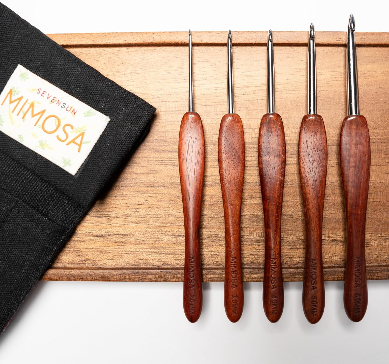 Mimosa Crochet Hooks Set 5 Pack of 2mm 3mm 4mm 5mm 6mm Crochet Hook ...