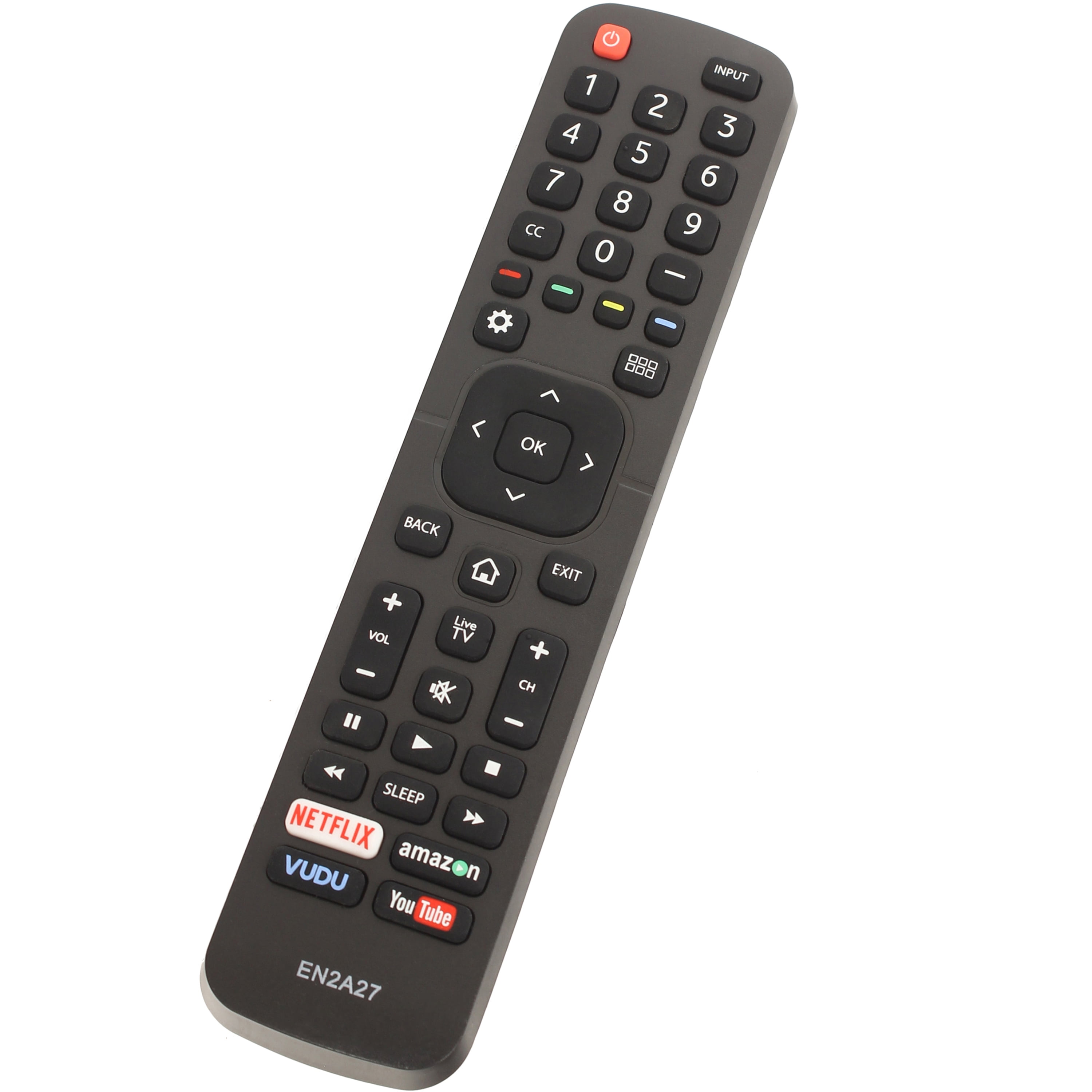 Mimotron Generic EN2A27 Remote Control for Hisense Smart TVs 40H5C ...