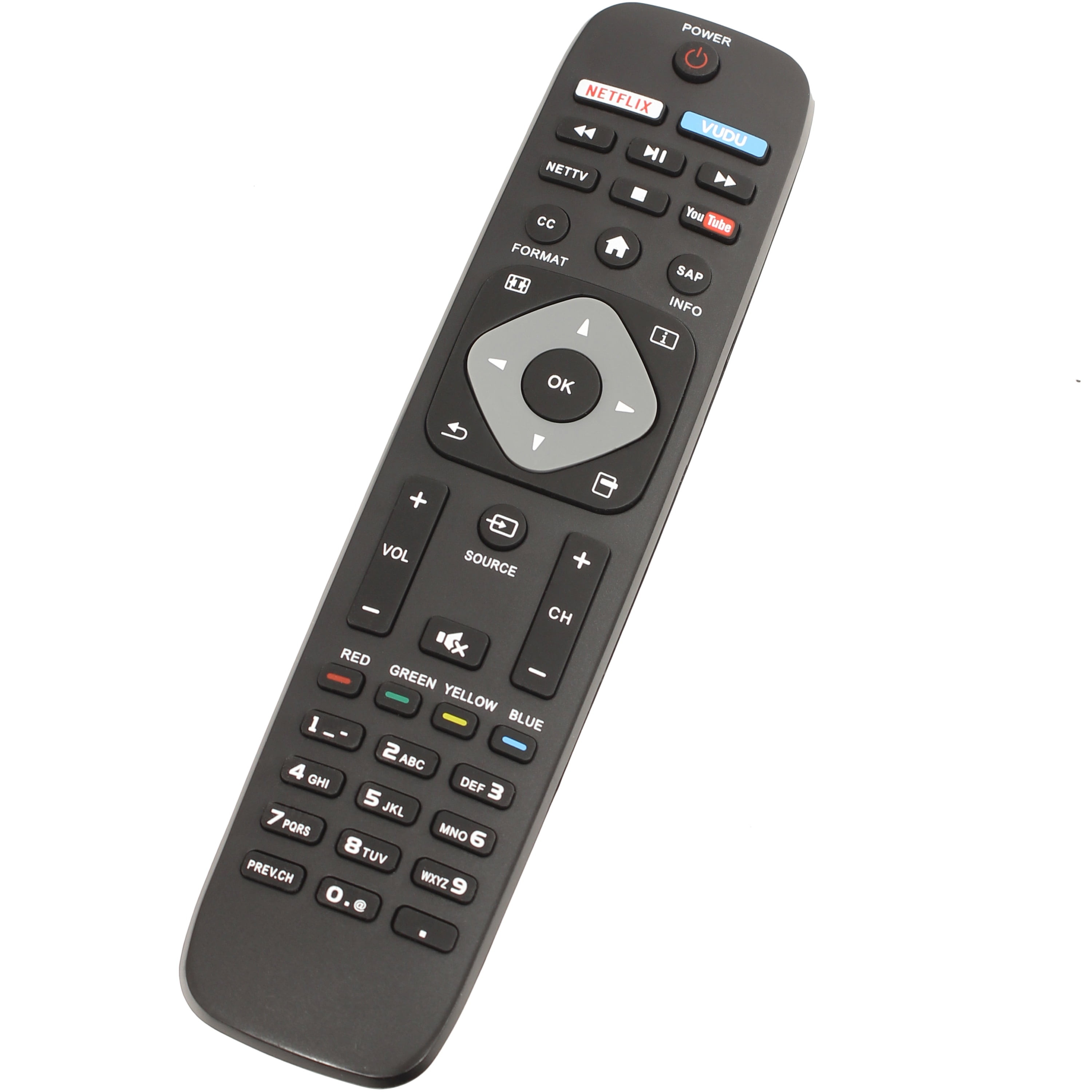 Mimotron Generic Philips NH500UP 4K UHD Smart TV Remote for 50PFL6902 ...