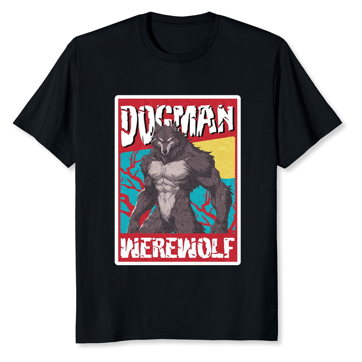 Min NEW LIMITED Dogman Werewolf America's Werewolf Monster Cryptid T ...