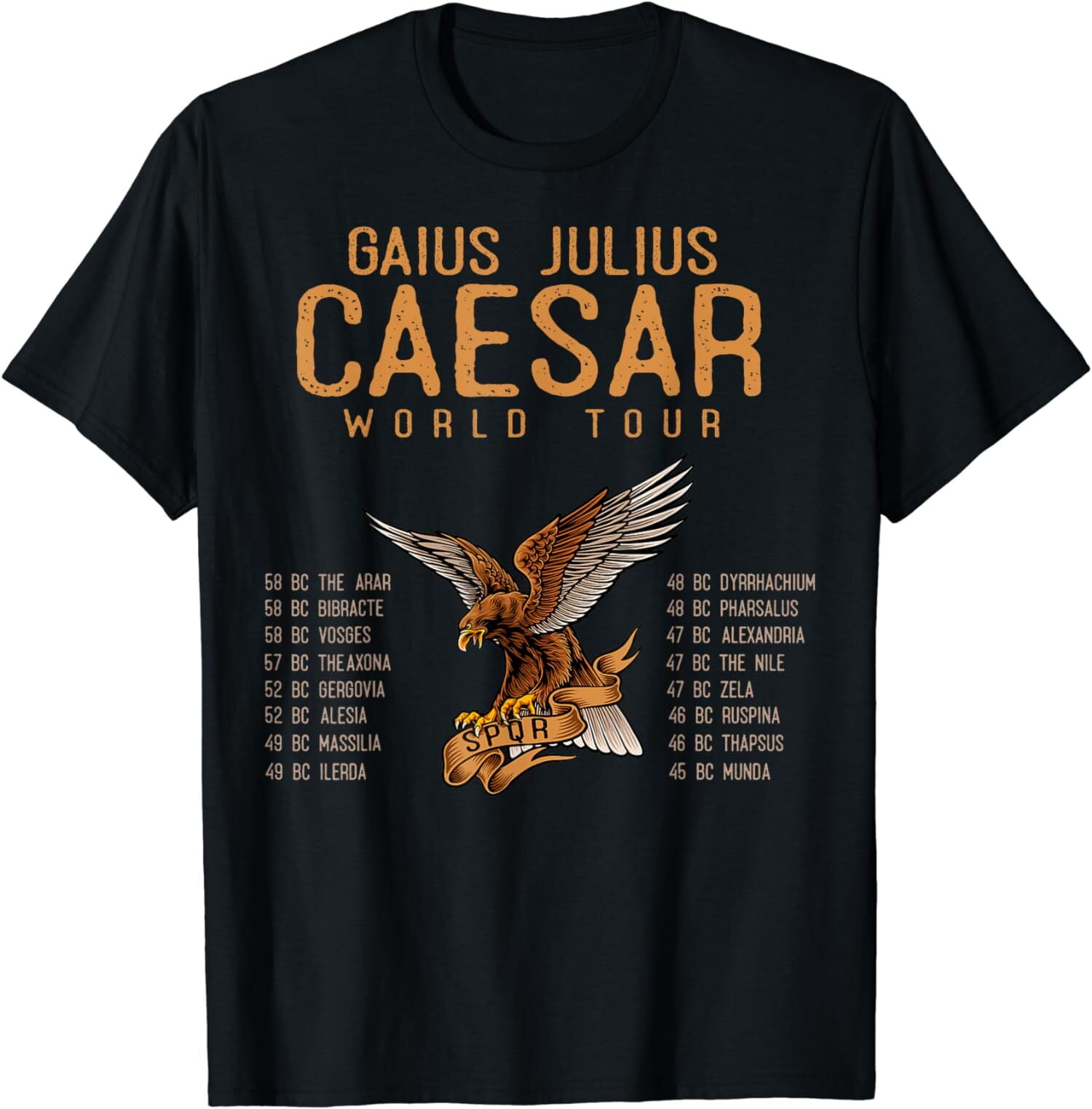 Min NEW LIMITED SPQR Ancient Rome Julius Caesar Roman History T-Shirt ...