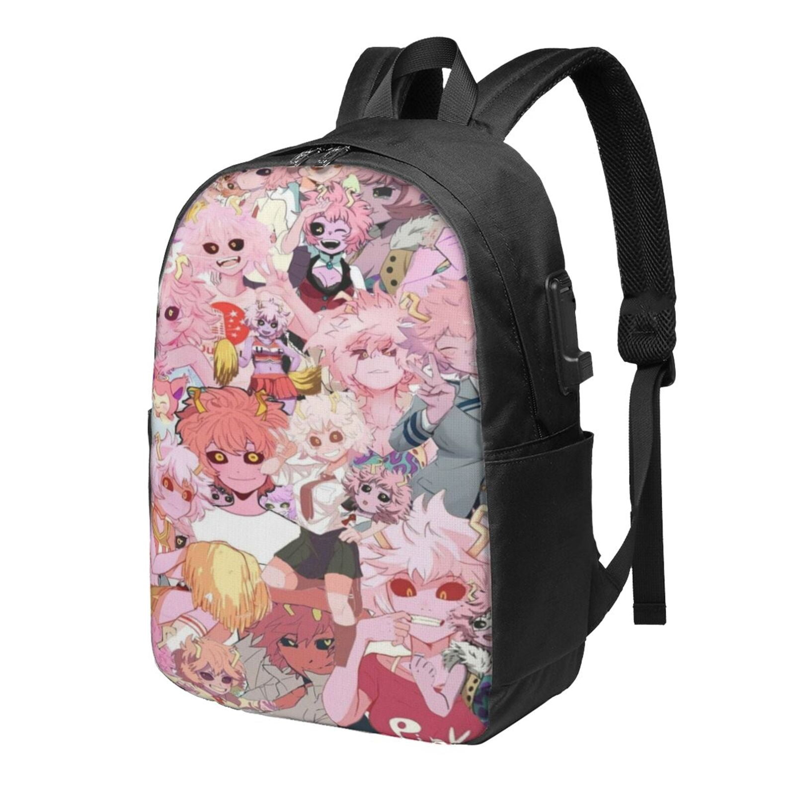 Mina Ashido Anime Backpack 3d Printed Travel Bags - Walmart.com