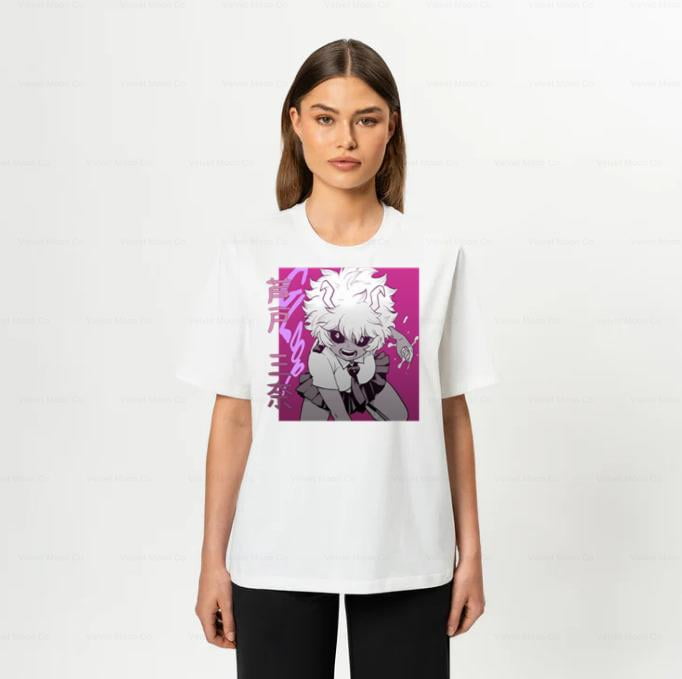 Mina Ashido Pinky MHA Cute Anime Manga Hero Fan Art T Shirt for unisex ...