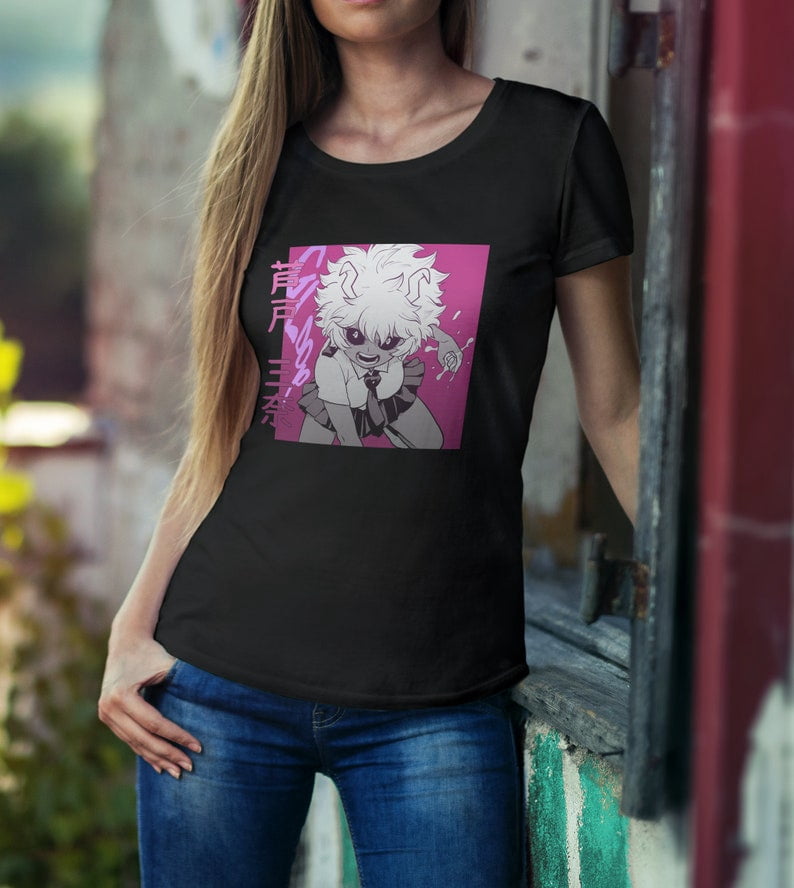 Mina Ashido Shirt, Pinky, My Hero Academia Shirt, Boku no Hero, MHA ...
