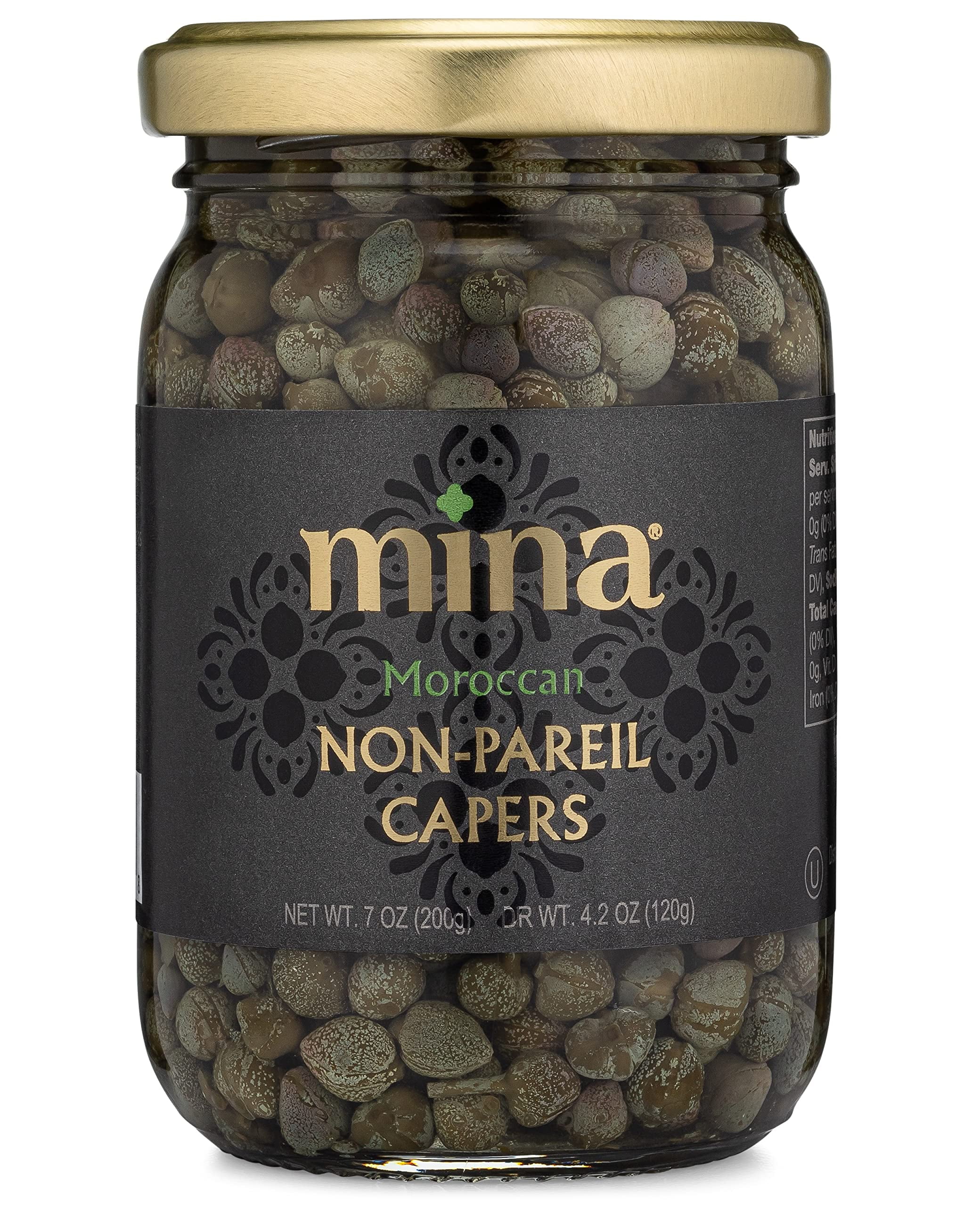 Mina Capers Non Pareil 7 HYZ01 oz, Perfect Mediterranean Seasoning or ...