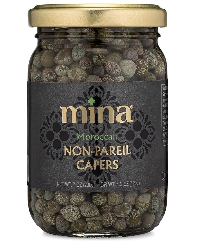 Mina Capers Non Pareil 7 oz, Perfect Mediterranean Seasoning or Garnish ...
