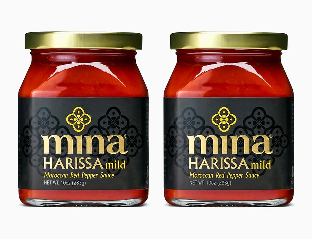 Mina Harissa Mild Sauce, Homestyle Moroccan Red Pepper Harissa Paste ...