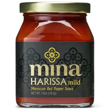 Mina UM1 Harissa Mild Sauce, Homestyle Moroccan Red Pepper Harissa ...