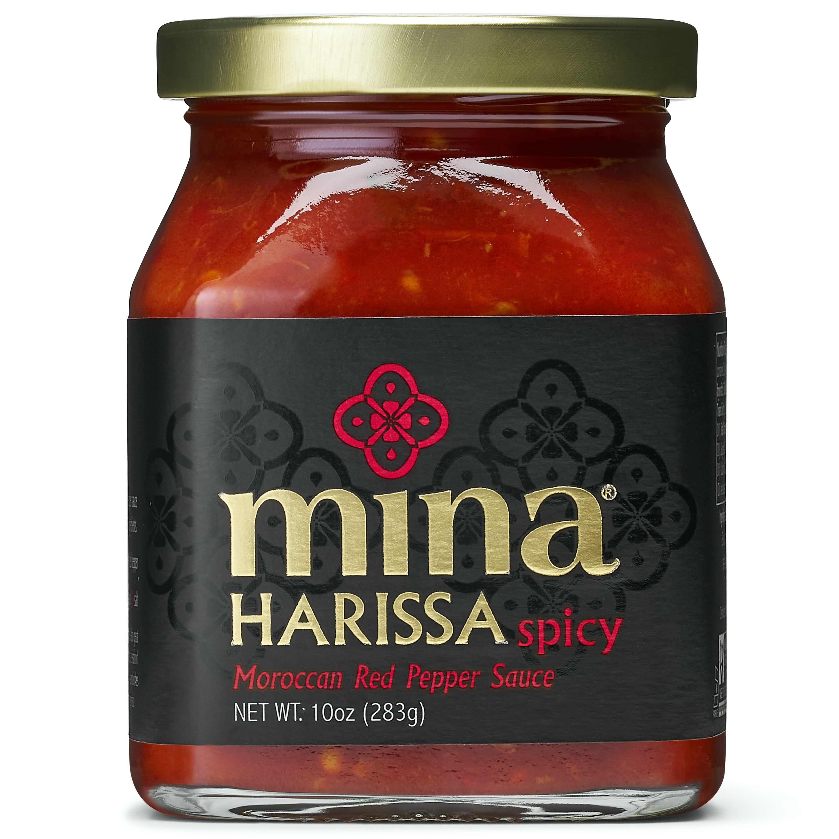 Mina, Harissa Spicy Moroccan Red Pepper Sauce, 10 Fl oz, All-Natural ...