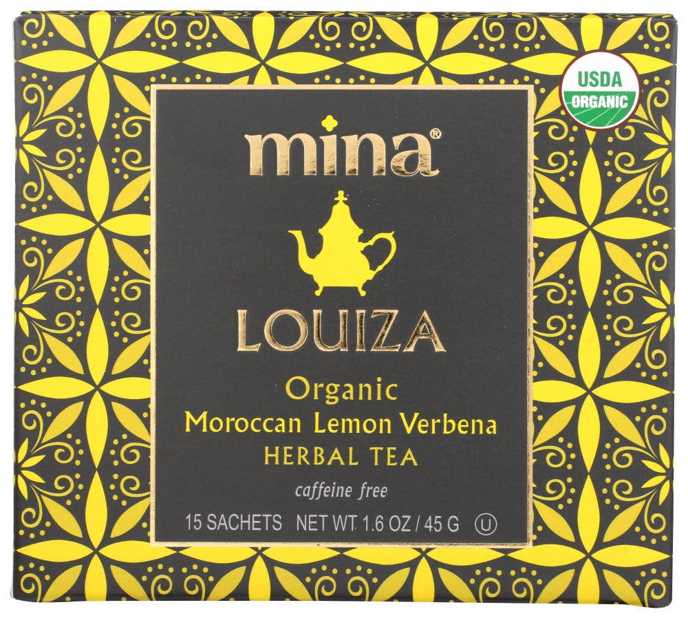 Mina Lemon Moroccan Verbena Tea, 15 Count - Walmart.com