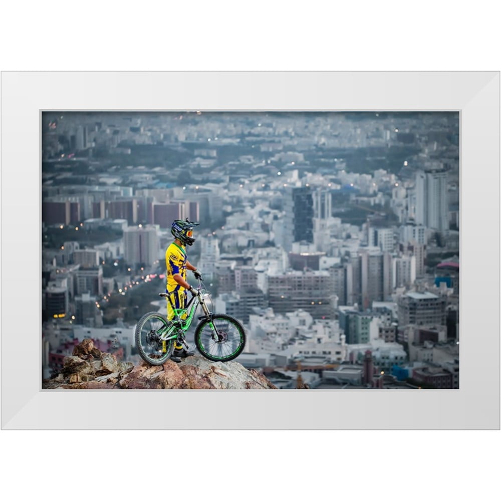 Minaeian, Ehsan 18x13 White Modern Wood Framed Museum Art Print Titled ...