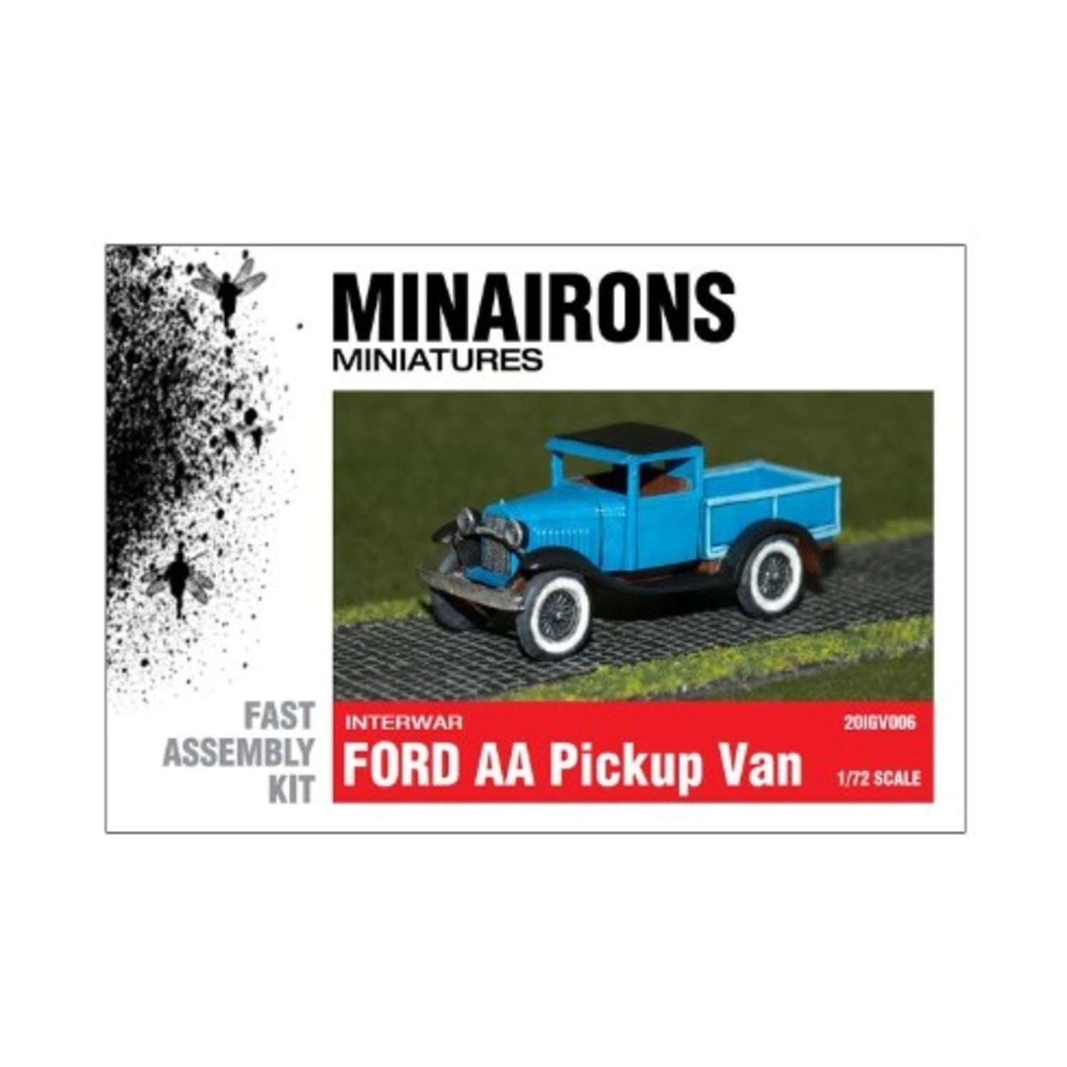 Minairons Miniatures Ford AA Pickup Van New - Walmart.com