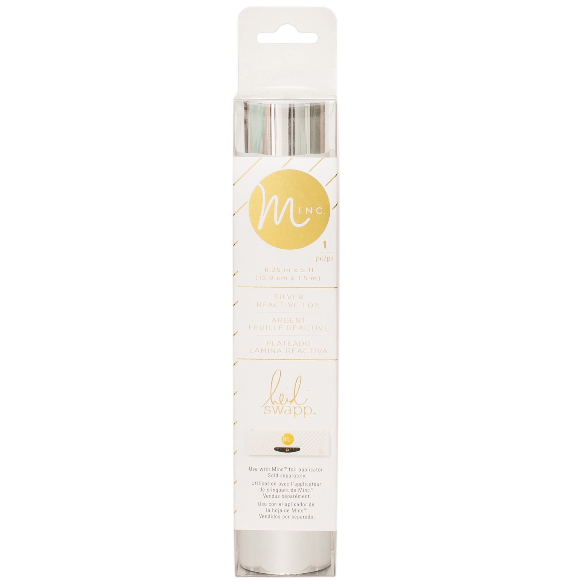 Heidi Swapp Minc Reactive Foil 6"X5' Roll-Silver - Walmart.com