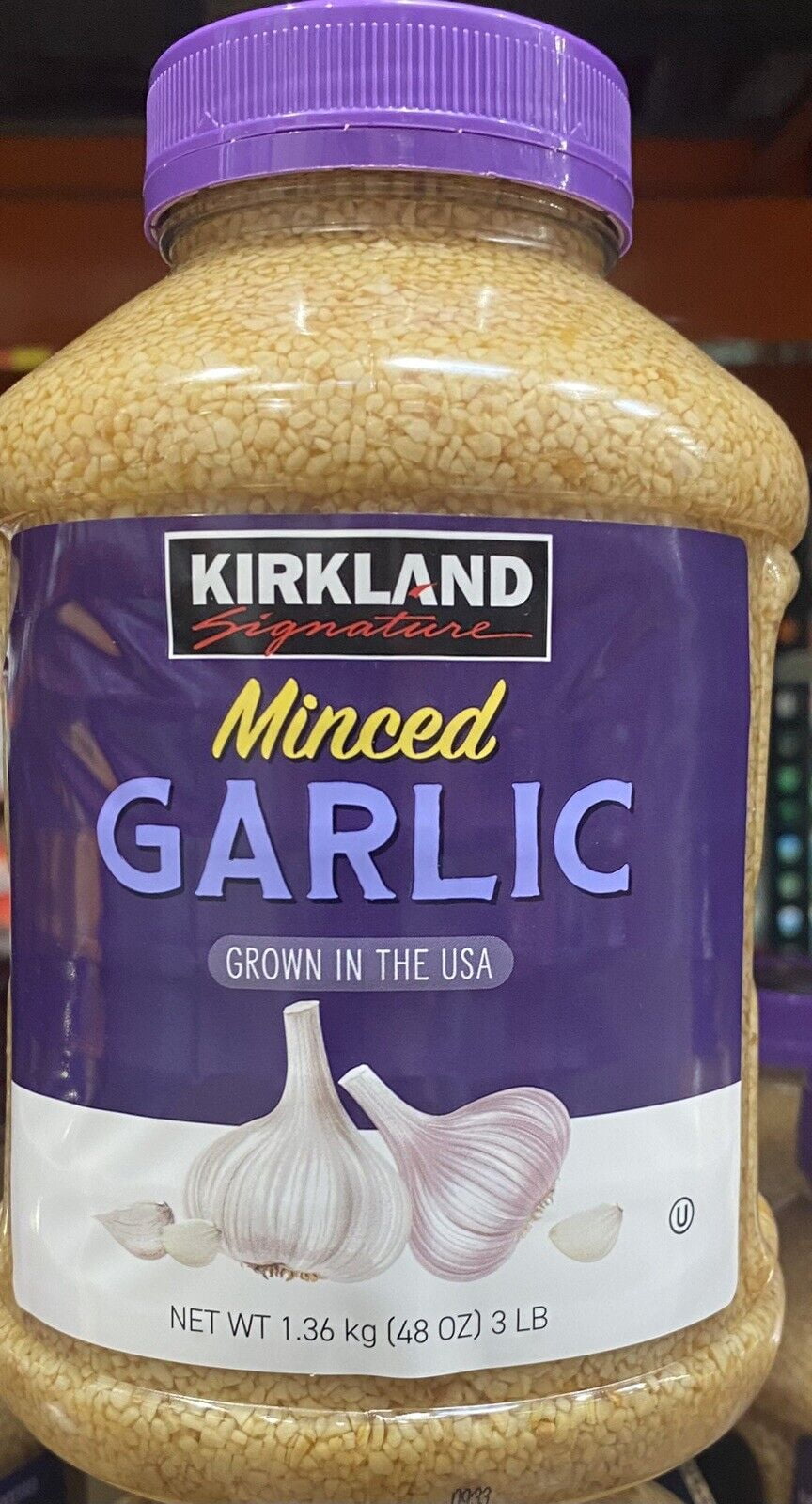 Minced 100% California Garlic 48 Ounces Bottle 3 Lbs - Walmart.com