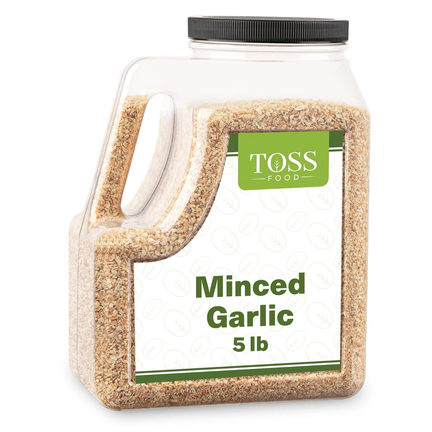 Minced Garlic Bulk 5 BCF26 LB Dried Garlic Flakes Container,Ready-to ...