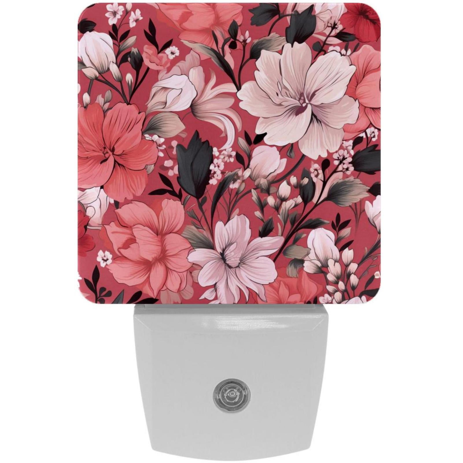 Minced flower LED Square Night Lights - Bedside Lighting Solution for a ...