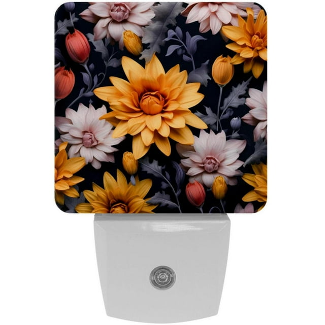 Minced flower LED Square Night Lights - Compact and Multifunctional ...
