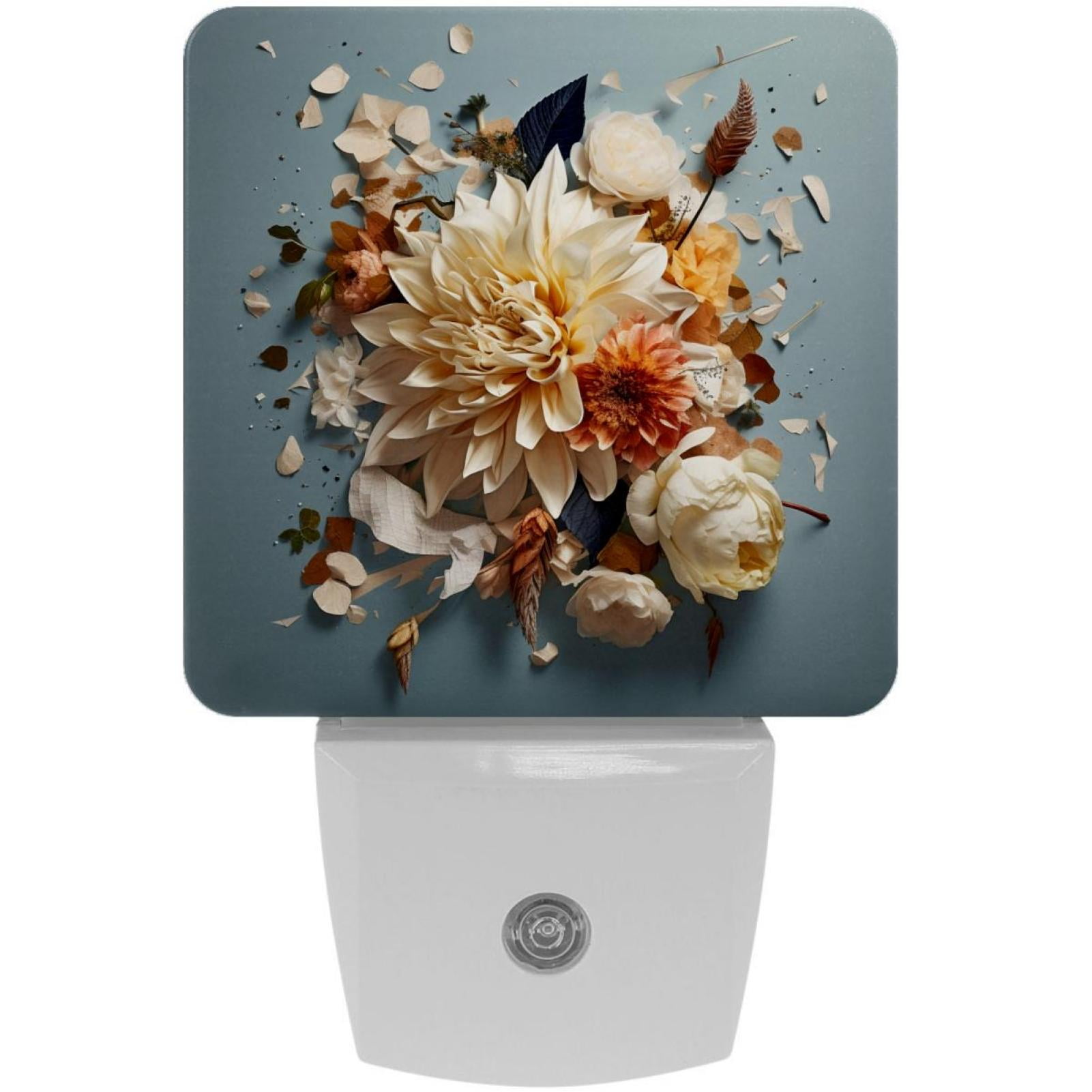 Minced flower LED Square Night Lights - Small and Bright Illumination ...