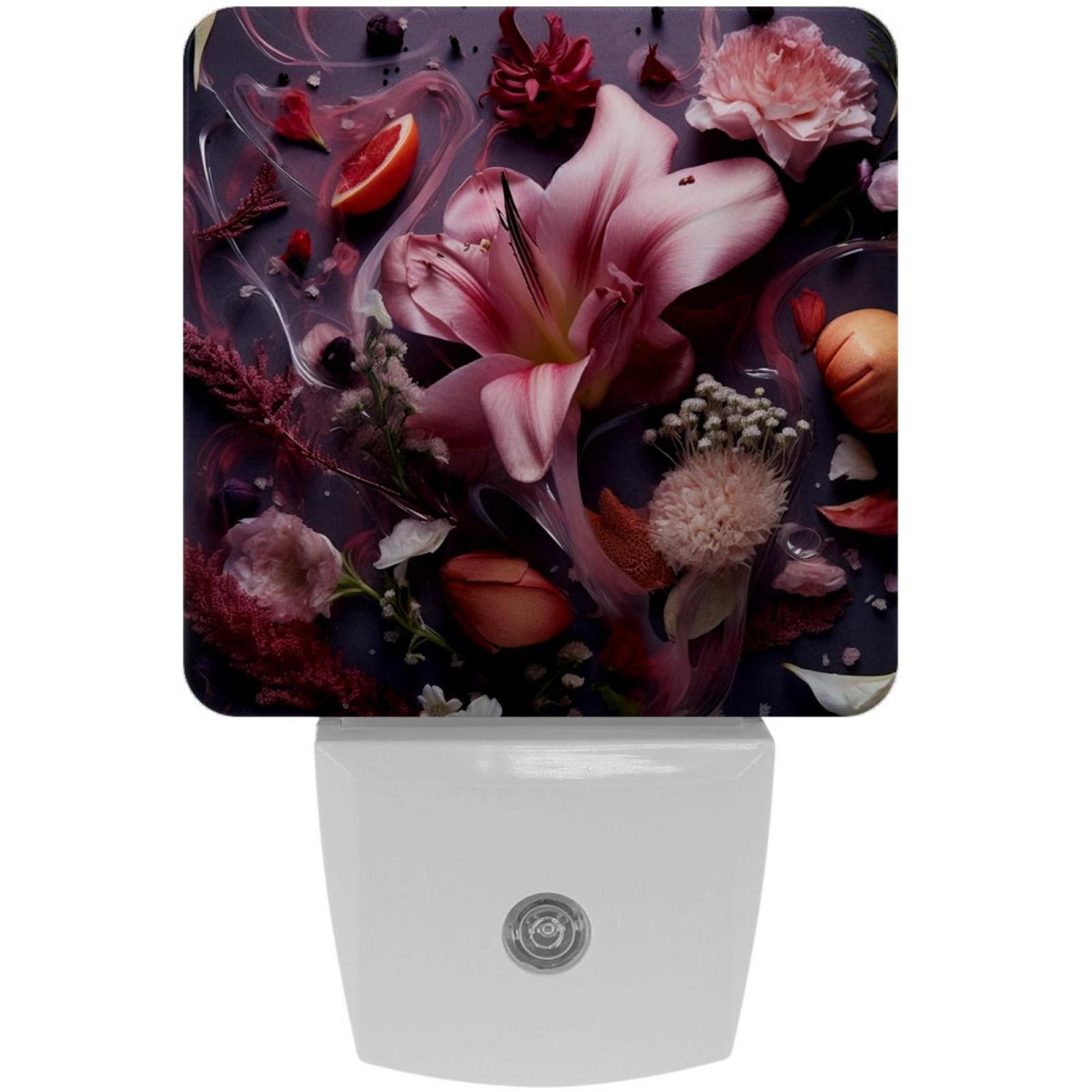 Minced flower LED Square Night Lights - Small and Bright Illumination ...