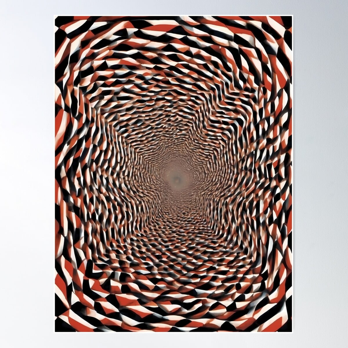 Mind Bending Optical Illusion Delight Poster Wall Art, Modern Wall ...