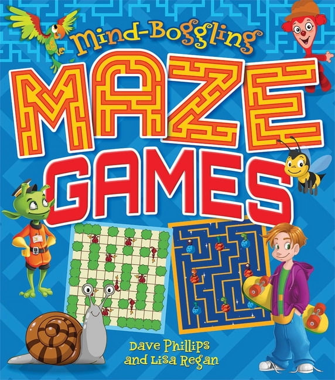 Mind-Boggling Maze Games (Paperback) - Walmart.com