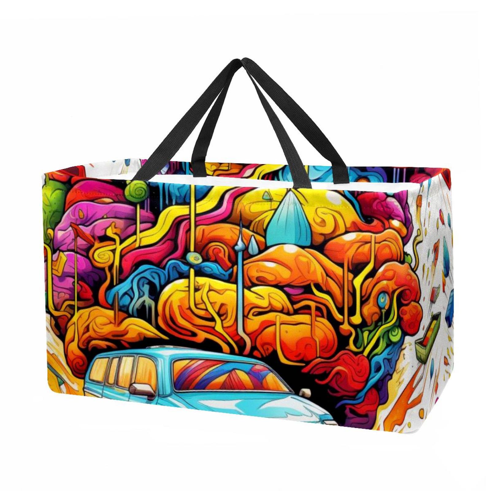 Mind Car Premium Oxford Cloth Shopping Bags: Reusable, Foldable, and ...