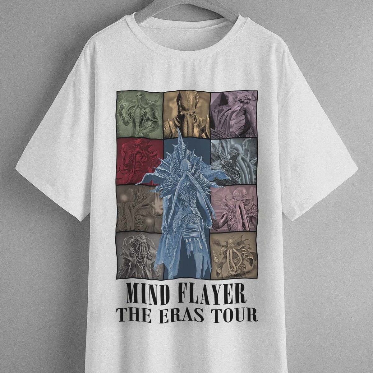 Mind Flayer Baldur's Gate 3 Fan Tshirt, For Gamer,Laezel Appareal, BG3 ...