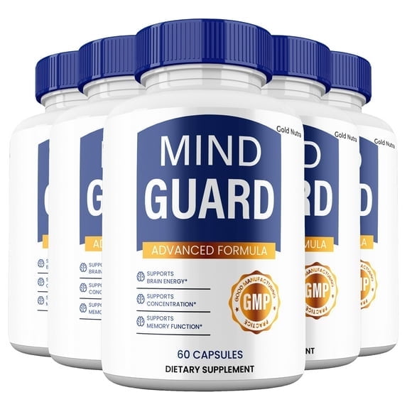 Mind Guard Capsules, Maximum Strength All Natural Focus and Clarity ...
