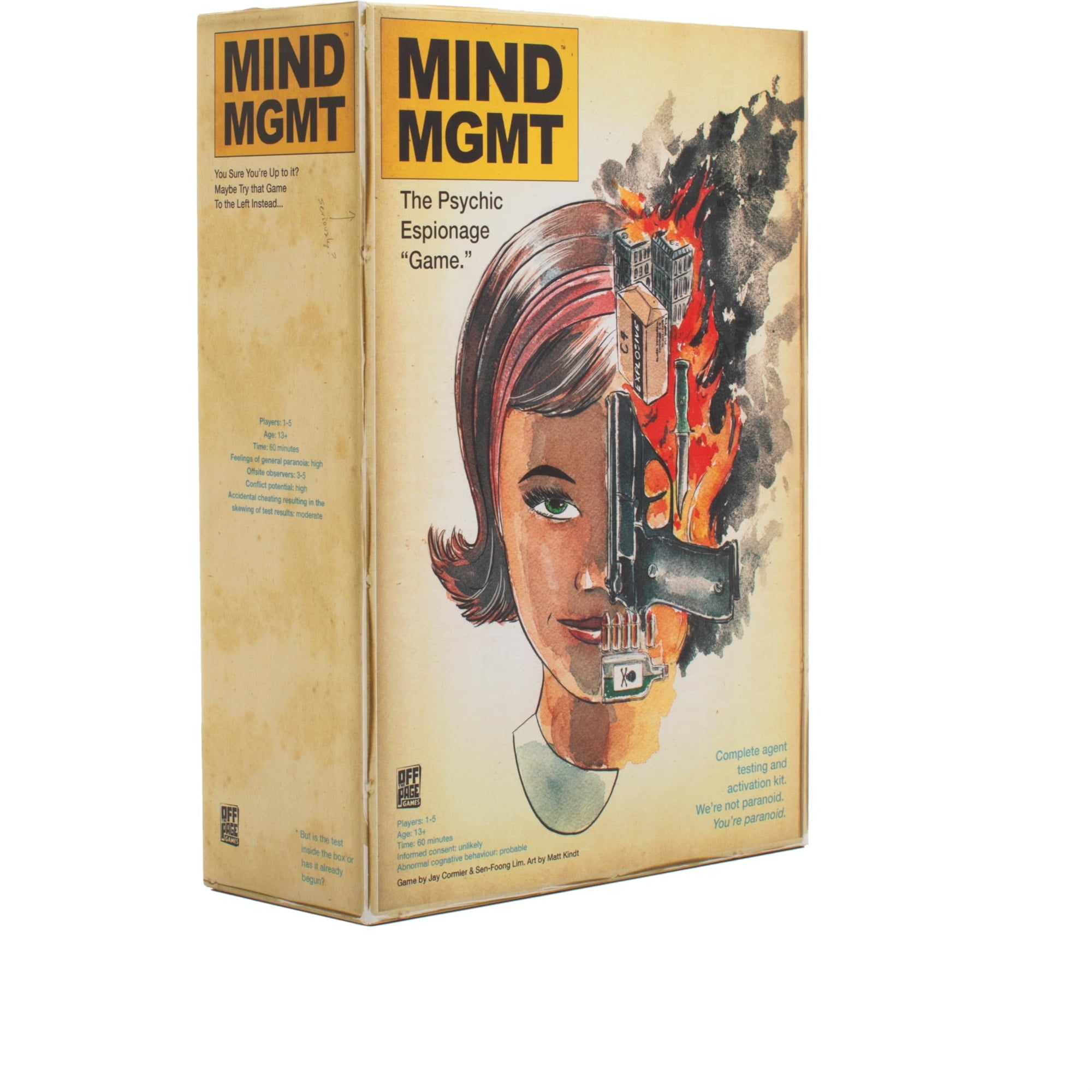 Mind Mgmt the Psychic Espionage Game (Board Games) - Walmart.com
