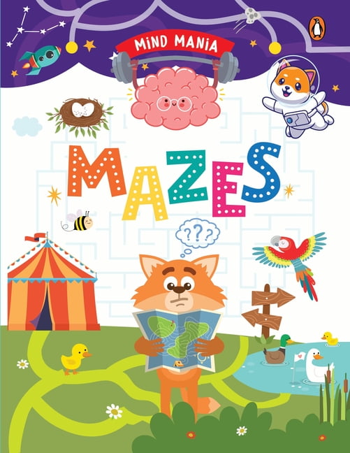 Mind Mania: Mazes: Fun and Interactive Activity Book for Preschool Kids ...