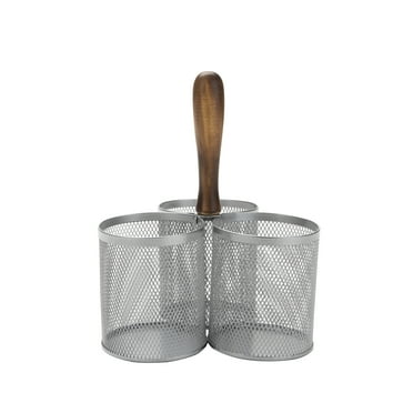 Sorbus Utensil Caddy Silverware, Napkin Holder and Condiment Organizer ...