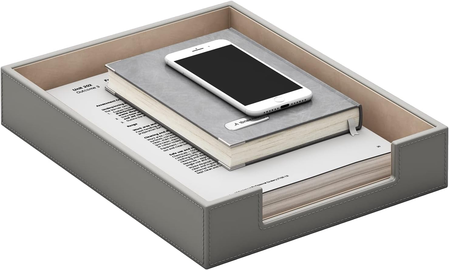 Mind Reader 4-Tier Paper Tray, Desktop Organizer, File Storage ...