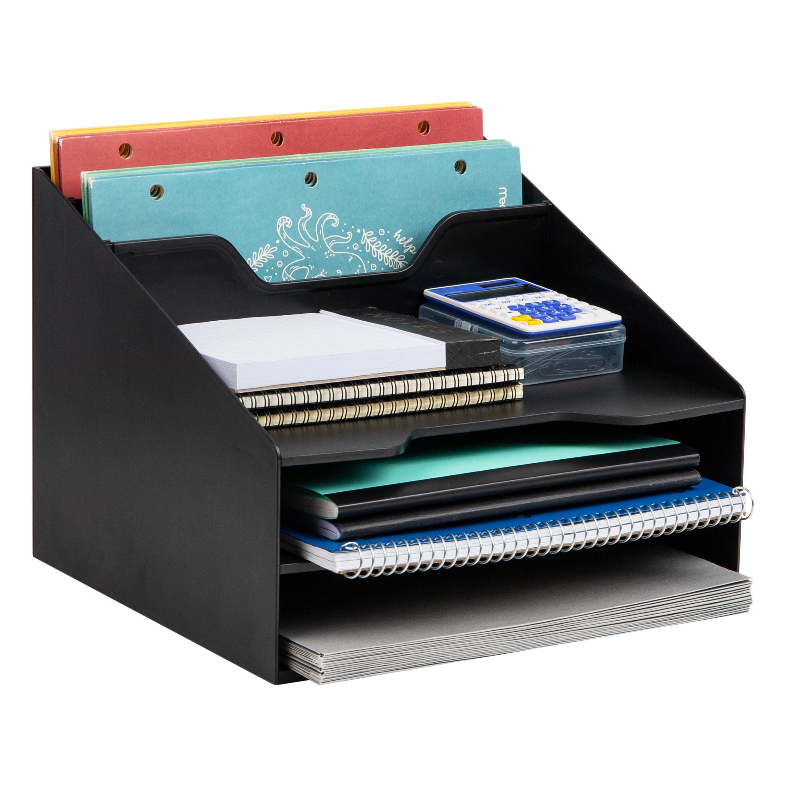 Mind Reader Desktop Organizer, Vertical File Holder, Paper Trays ...