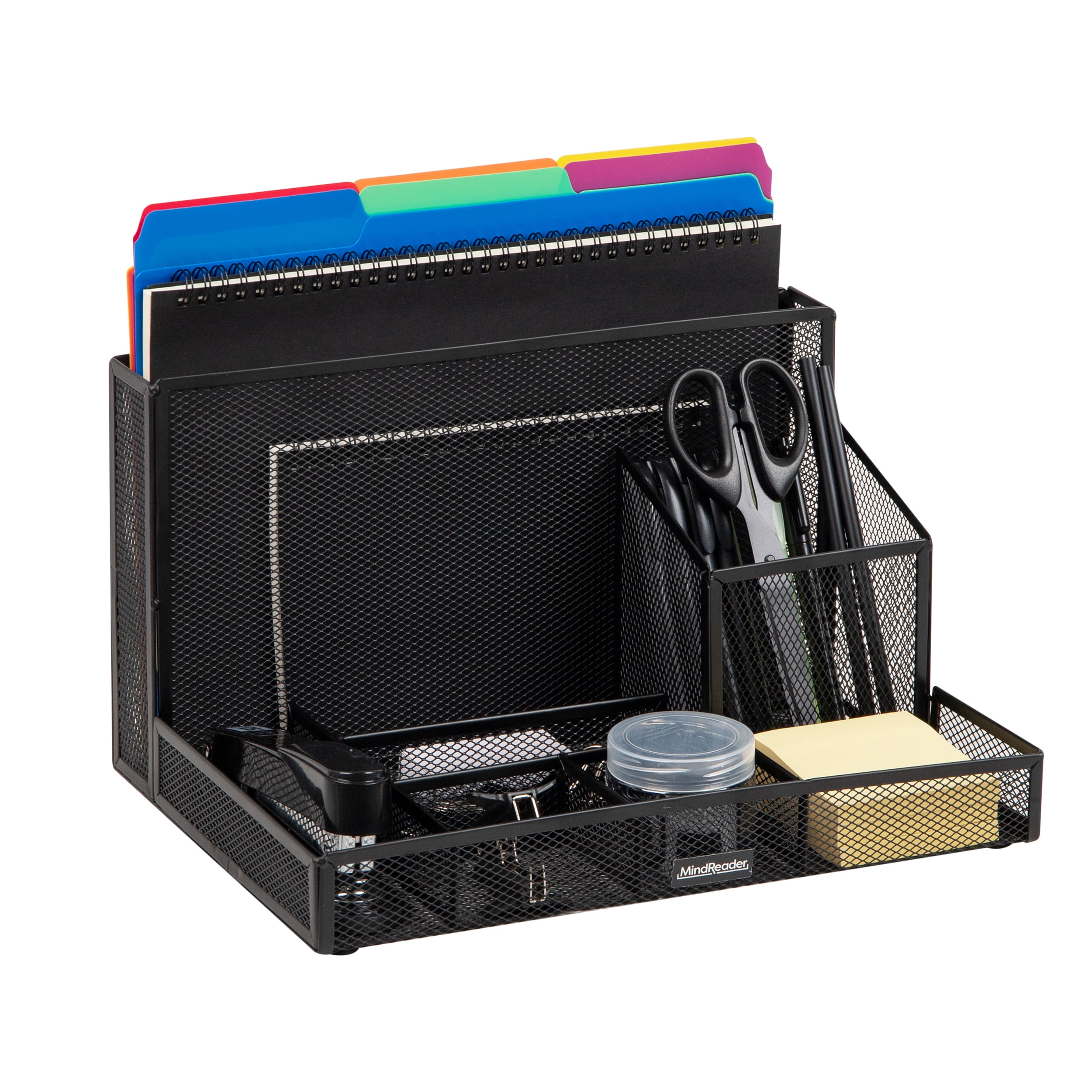 Mind Reader Desktop Organizer and Office Supplies, Vertical File ...