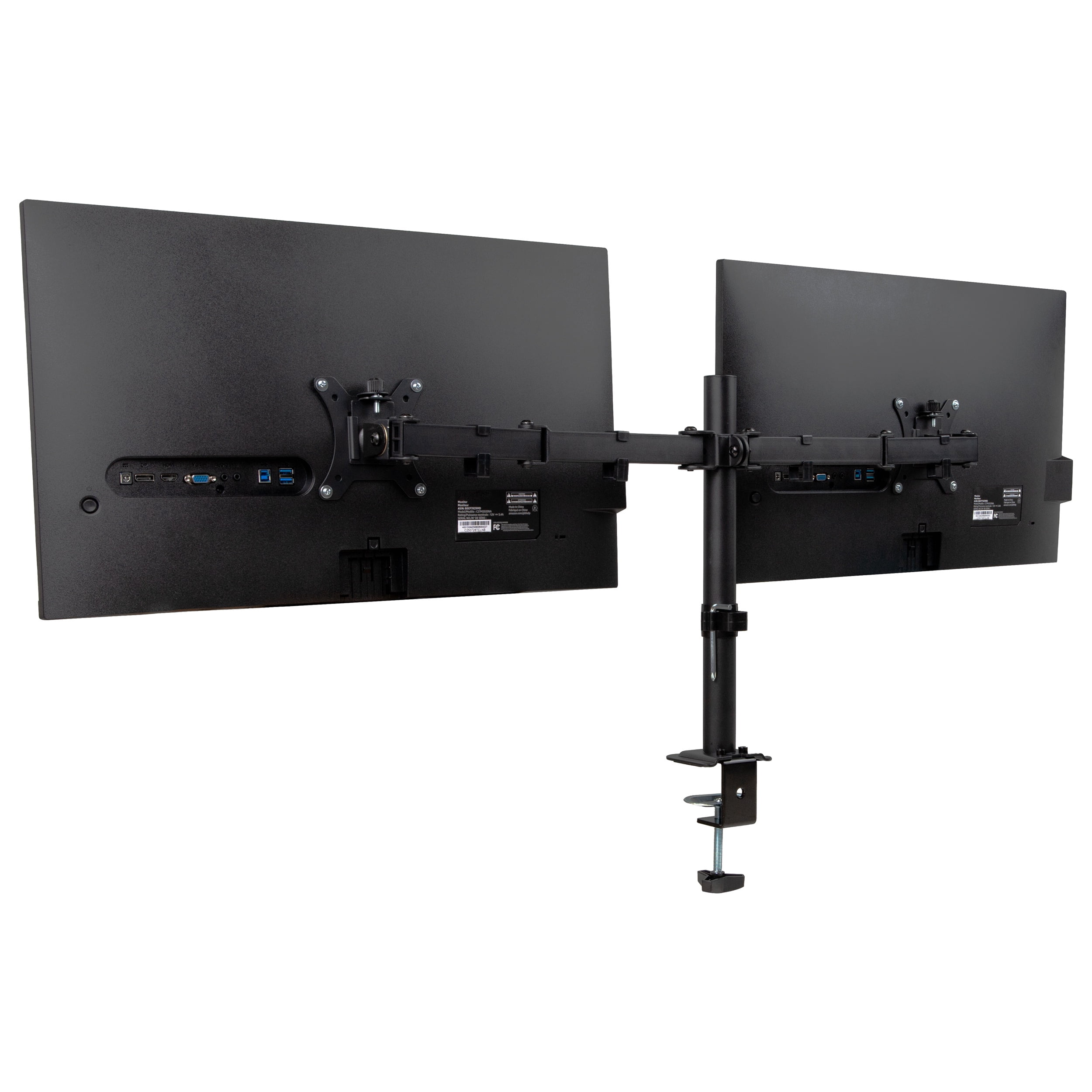 Mind Reader Dual Monitor Desk Mount for 13"-32" Screens, Adjustable ...