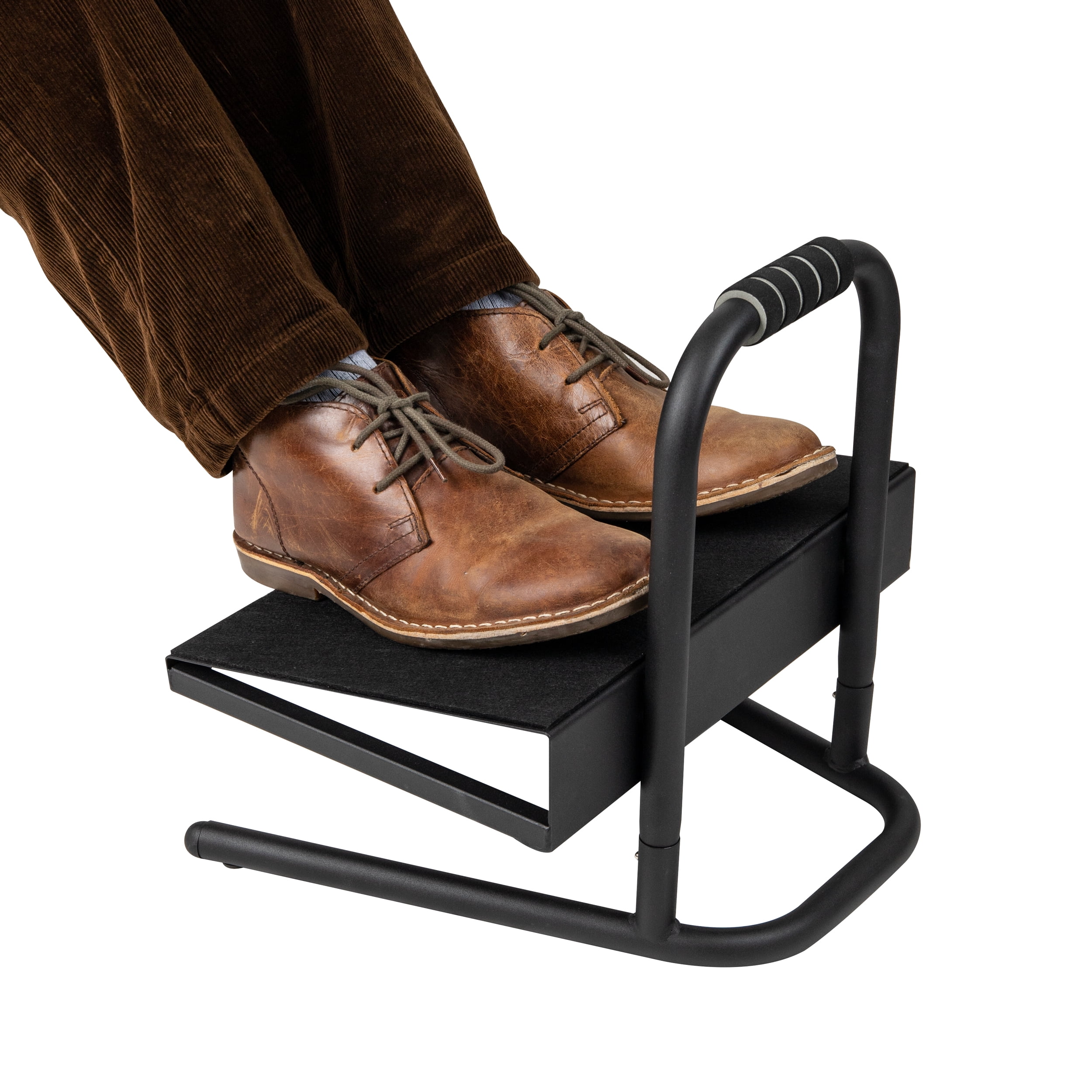 Mind Reader Foot Rest, Under Desk at Work, Ergonomic, Height Adjustable ...